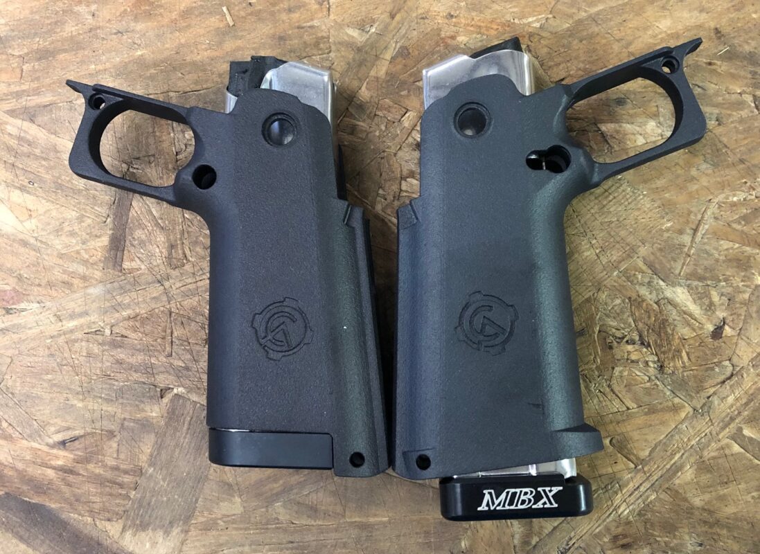 Compact Double Stack Polymer Grip with Mainspring Housing - Cosaint Arms